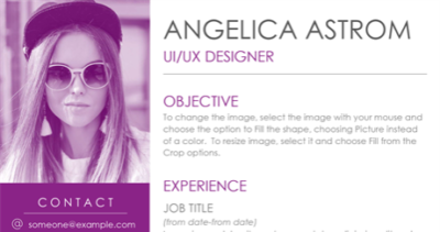 30 Free Most Beautiful Resume Templates for Designers