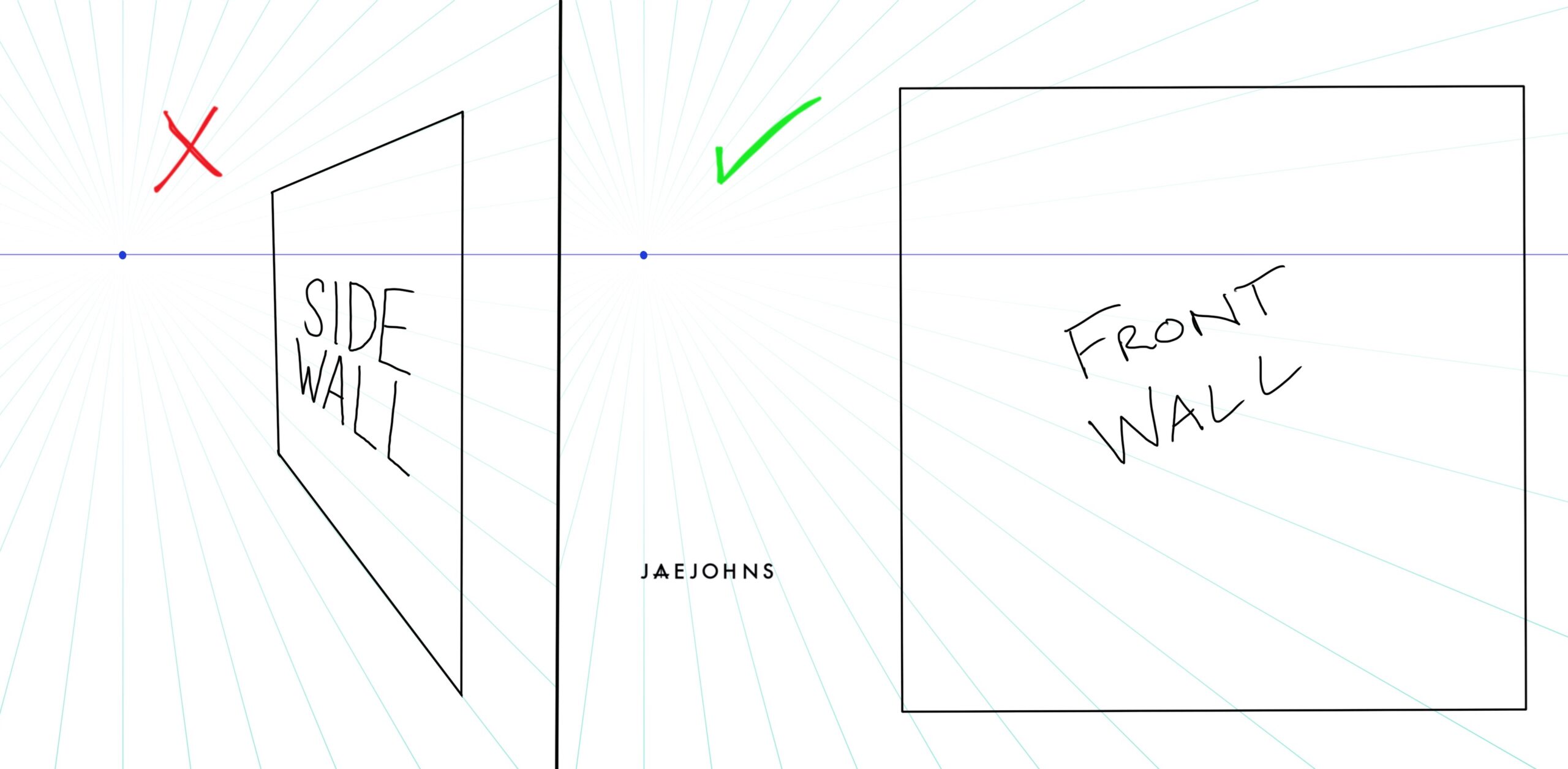 11 Things to Avoid in Learning How to Draw One-Point Perspective - Jae ...