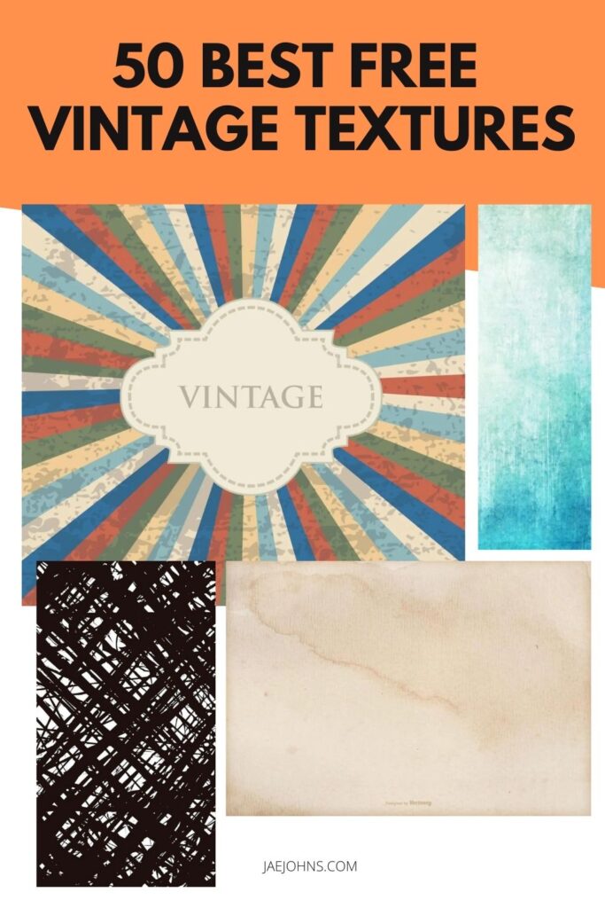50 Best Free Vintage Textures