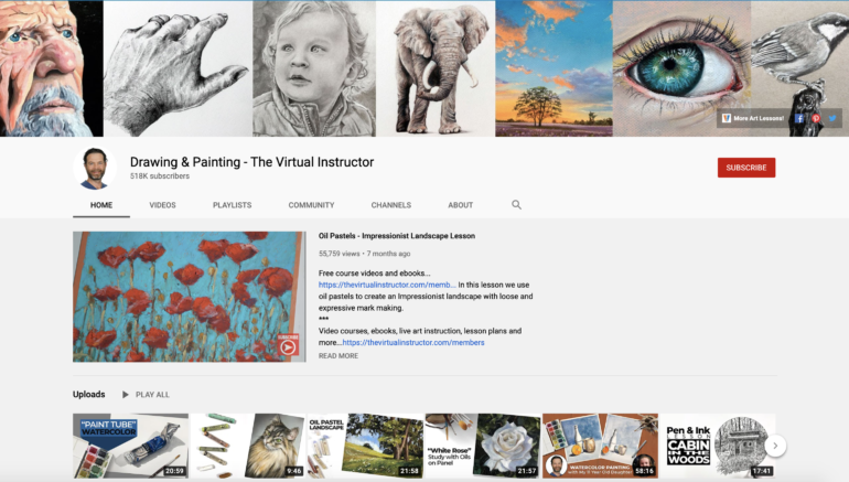 Top 21 Art YouTube Channels You Do Not Want to Miss!