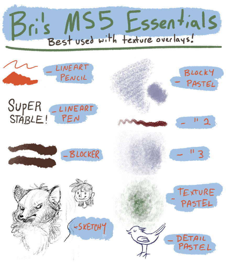 55 Best Free Clip Studio Paint Brushes