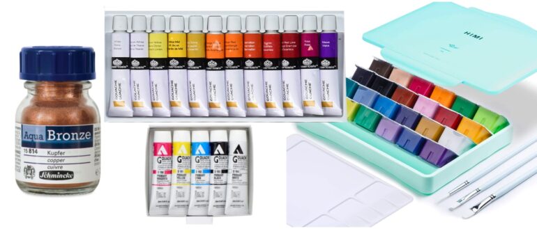 8 Best Gouache Paint for Beginners and Experts - Jae Johns