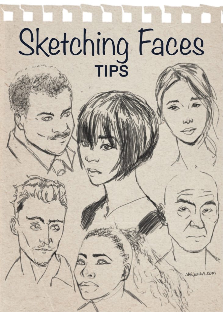 Top 27 Tips to Sketching Faces Better