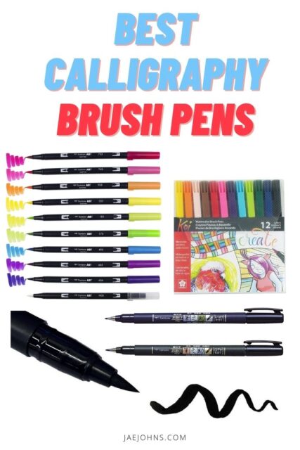11 Best Calligraphy Brush Pens for Beginners