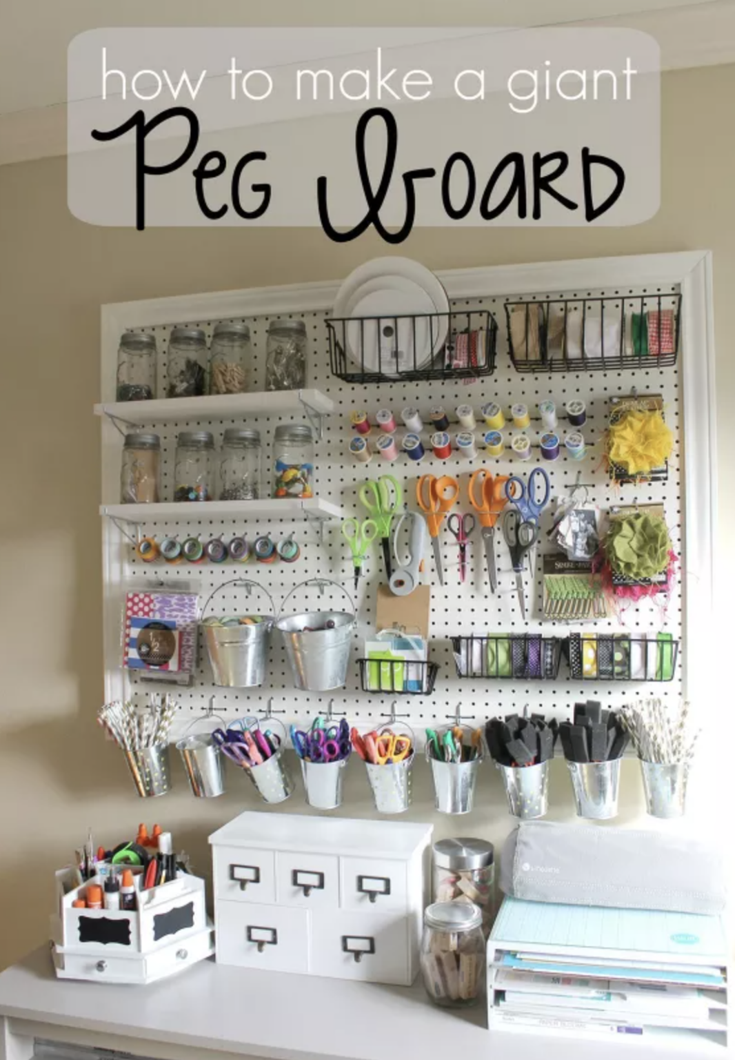 39 Brilliant Ways to Organize Your Art Supplies