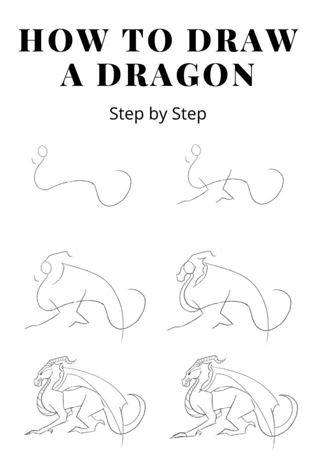How to Draw a Dragon (Step by Step with Pictures) - Jae Johns