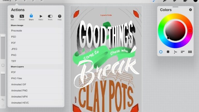 Can Procreate Make Vector Files 