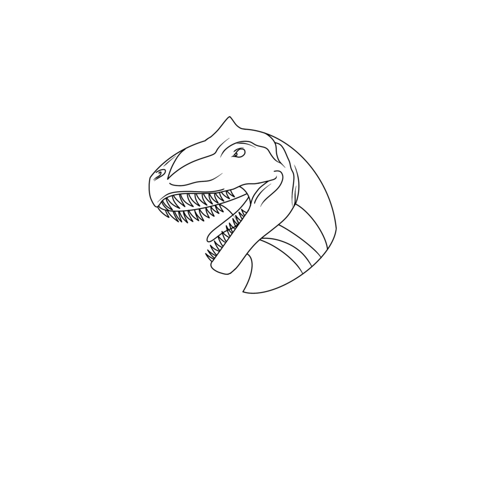 How to Draw a Dinosaur Head (5 Easy Steps)