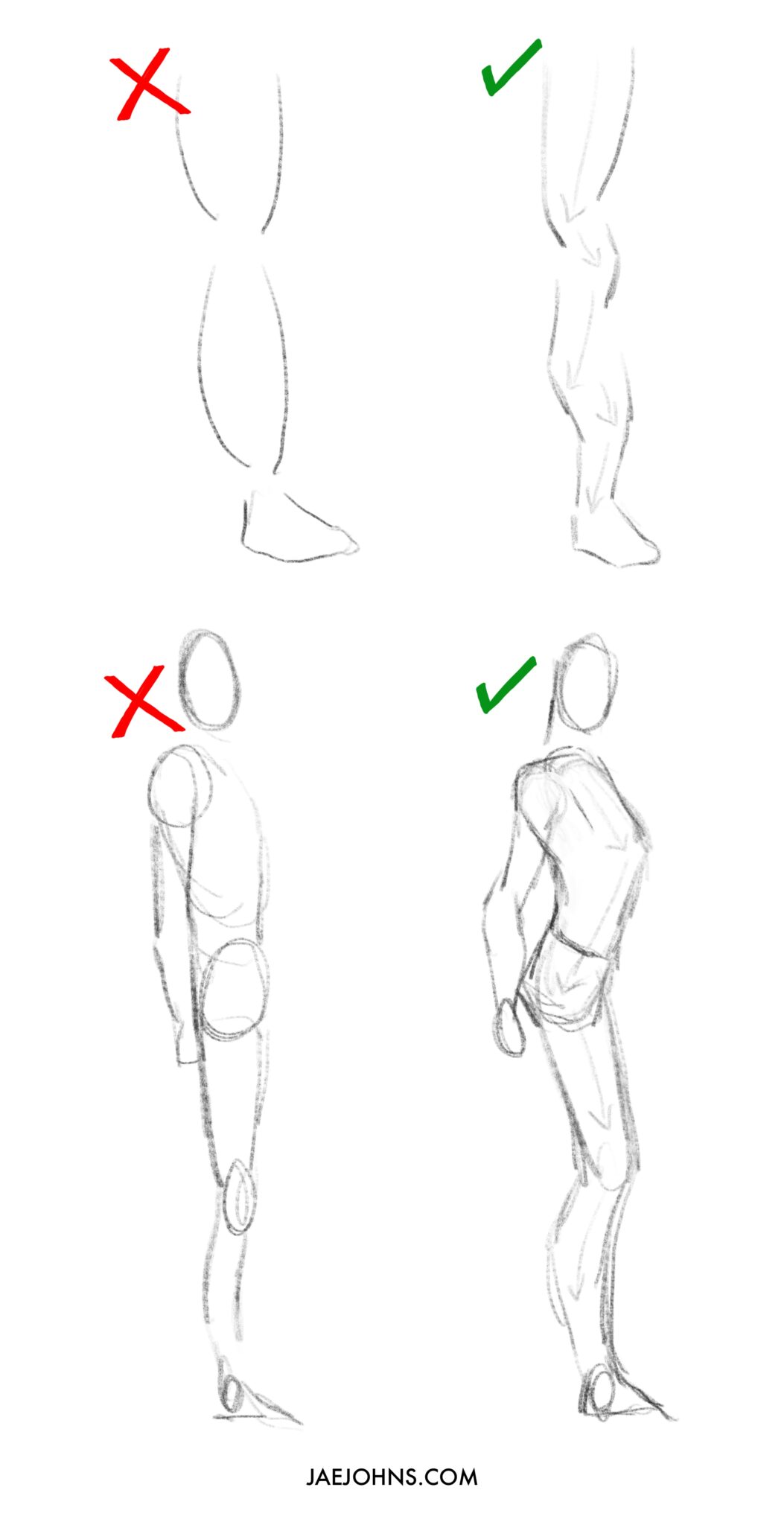 How to Draw Dynamic Poses: Different Action Poses Step by Step