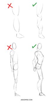 How to Draw Dynamic Poses: Different Action Poses Step by Step