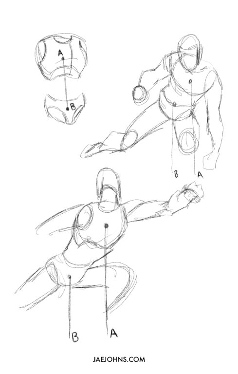 How to Draw Dynamic Poses: Different Action Poses Step by Step