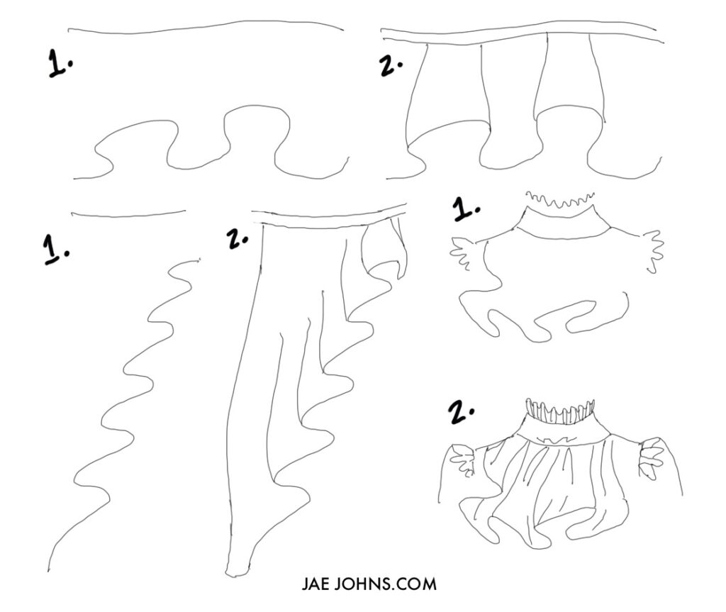 14 Tips on How to Draw Folds in Clothes like a Master - Jae Johns