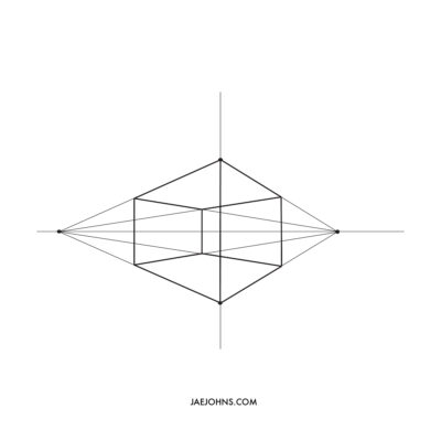 How to Draw Two-Point Perspective like a Pro - Jae Johns