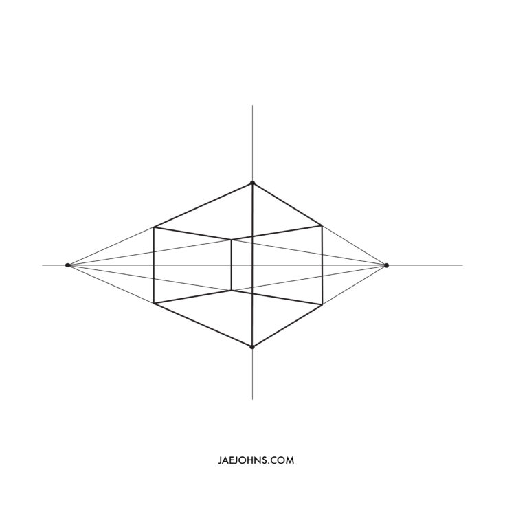 How to Draw Two-Point Perspective like a Pro - Jae Johns
