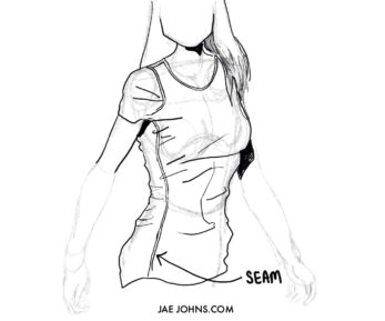 How to Draw Clothes: Draw Folds, Wrinkles, Baggy Clothes