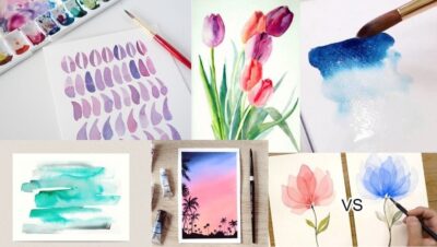 65 Easy Watercolor Painting Ideas for Beginners