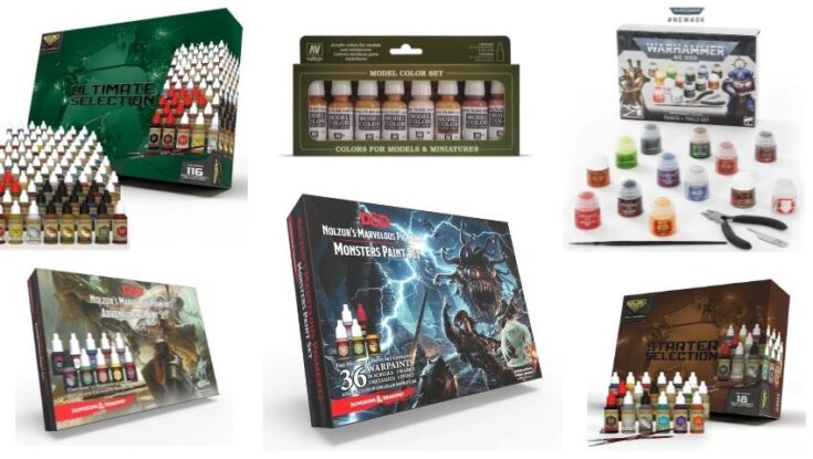 15 Best Paints for Painting Miniatures - Jae Johns