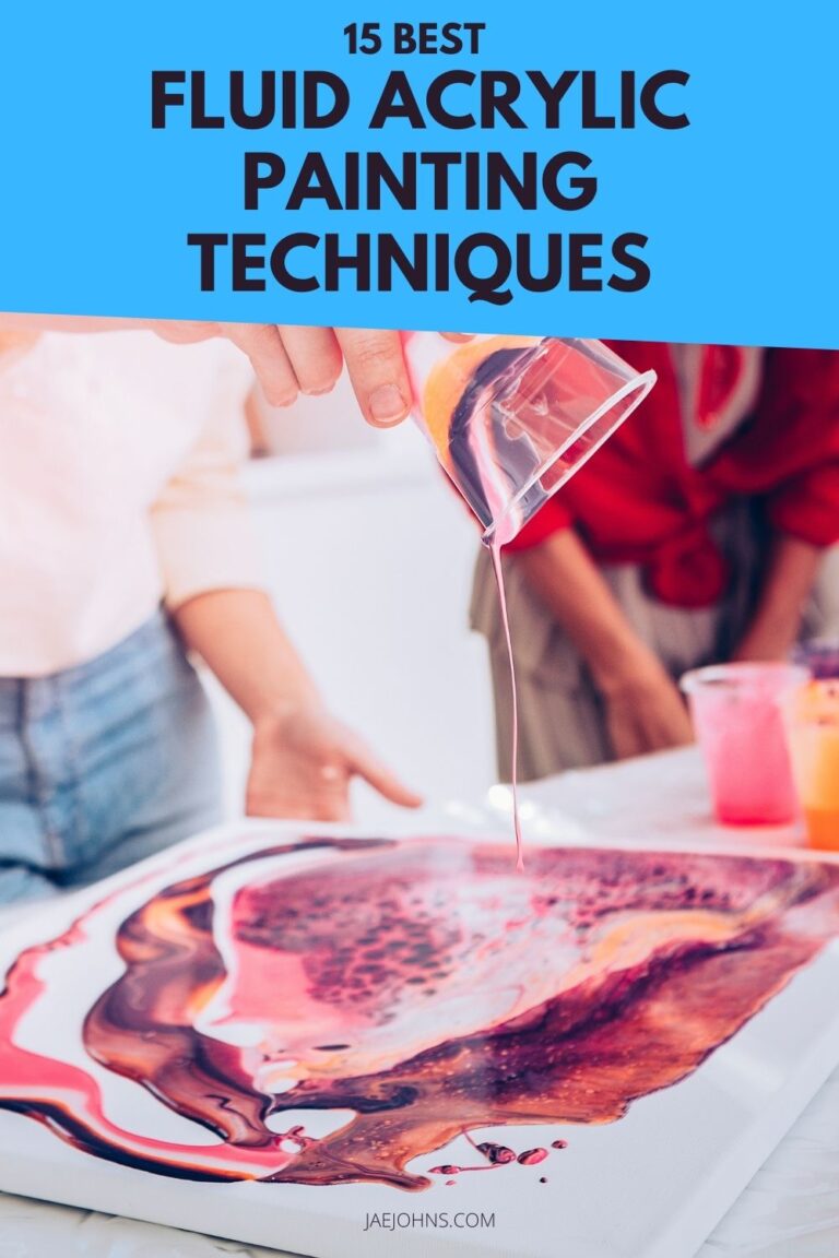 15 Best Fluid Acrylic Painting Techniques