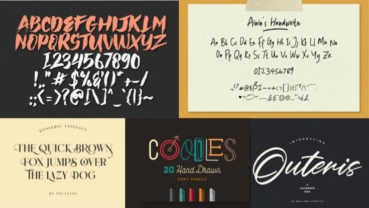 53 Best Fonts for Procreate