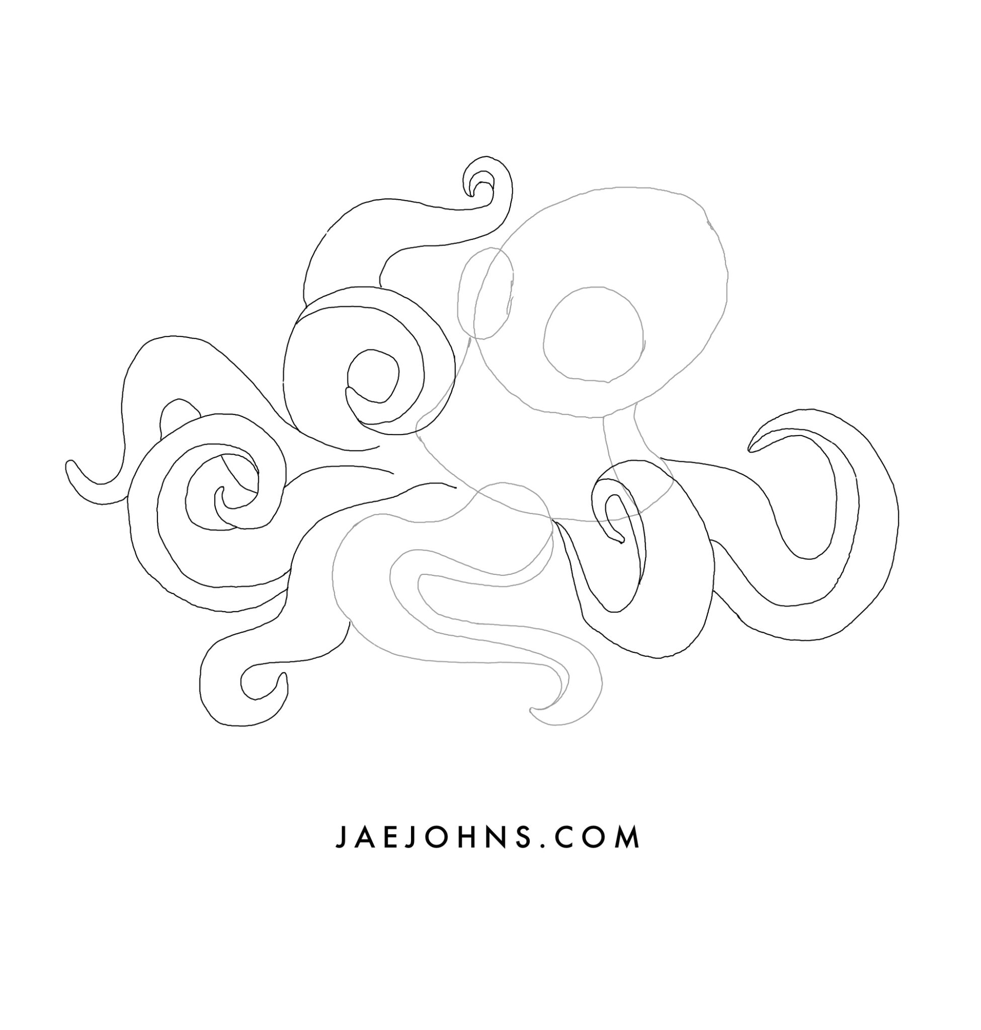How to Draw an Octopus