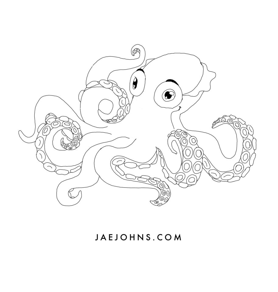 How to Draw an Octopus