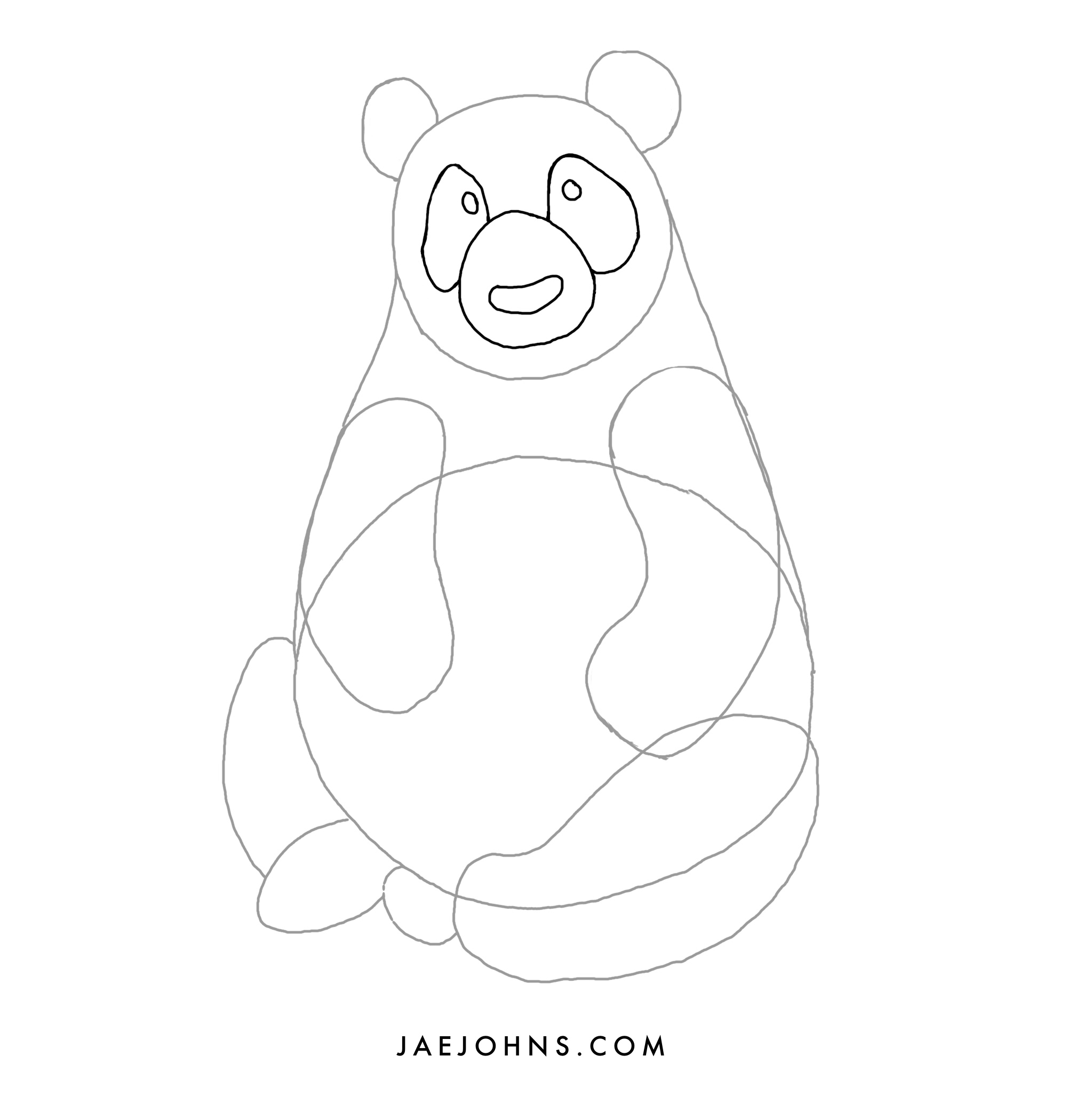 How to Draw a Panda