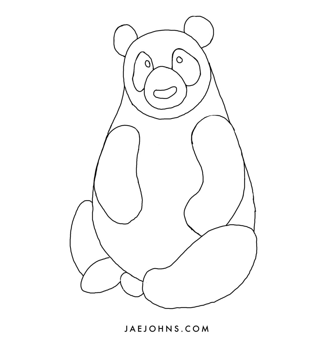 How to Draw a Panda
