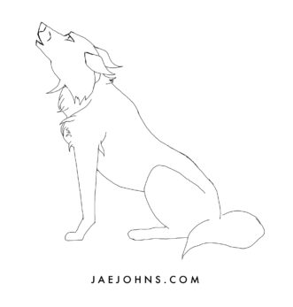How to Draw a Wolf