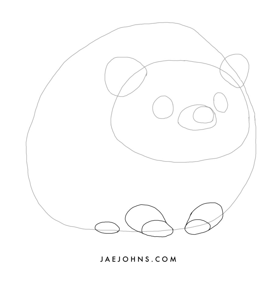 How to Draw a Hedgehog