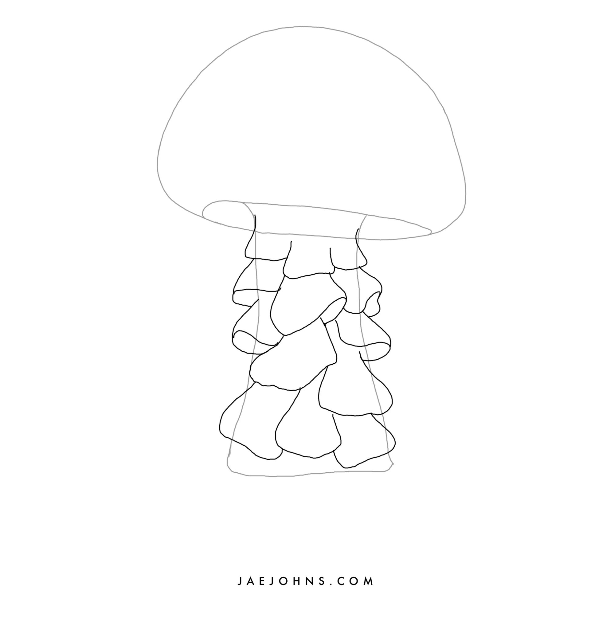 How to Draw a Jellyfish