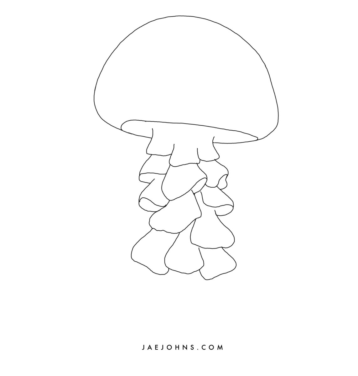 How to Draw a Jellyfish