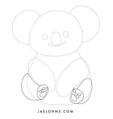 How to Draw a Koala