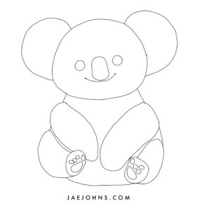 How to Draw a Koala
