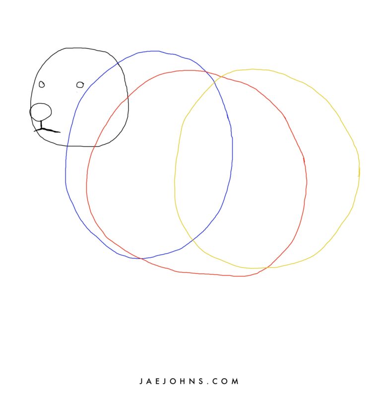 5 Steps to Draw a Polar Bear