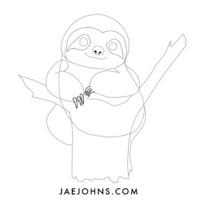 How to Draw a Sloth