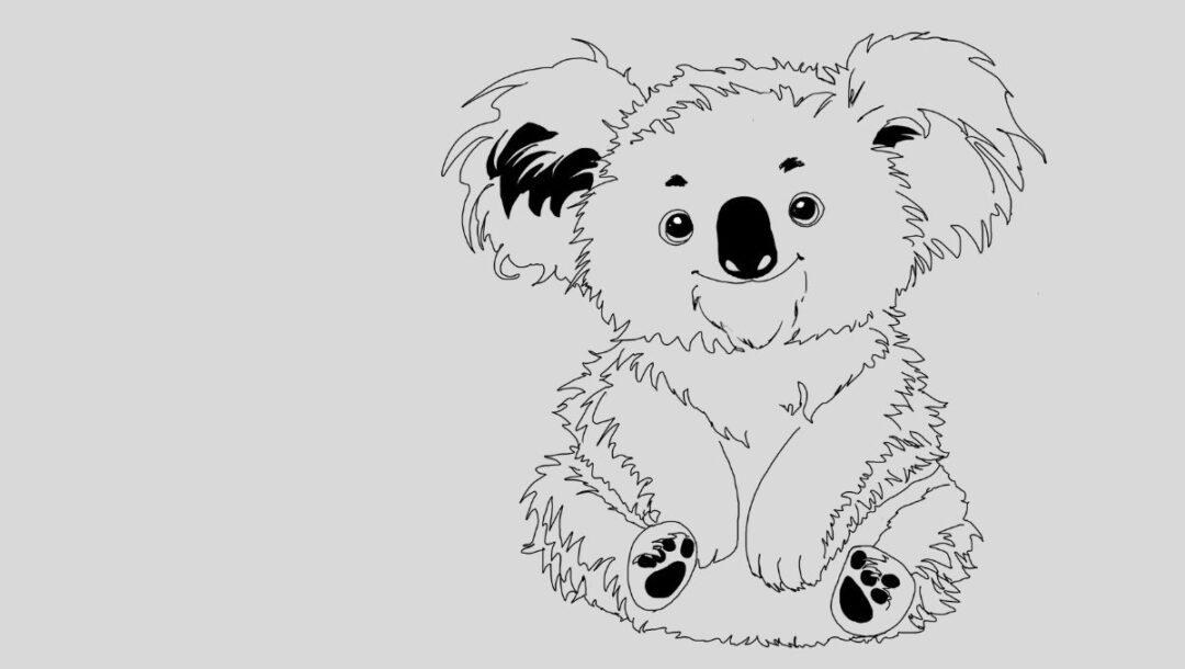 How to Draw a Koala