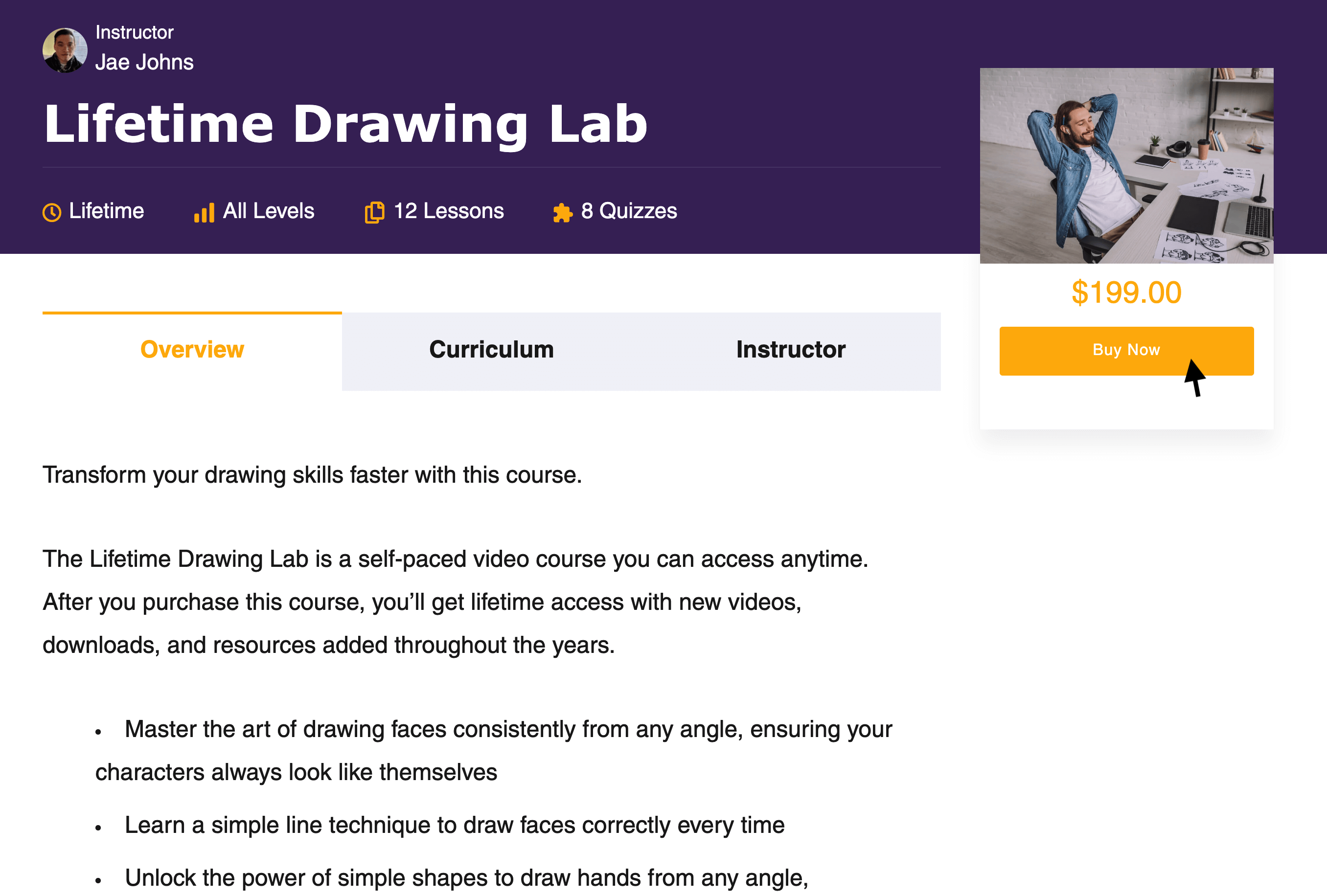 Lifetime Drawing Lab Registration Instructions